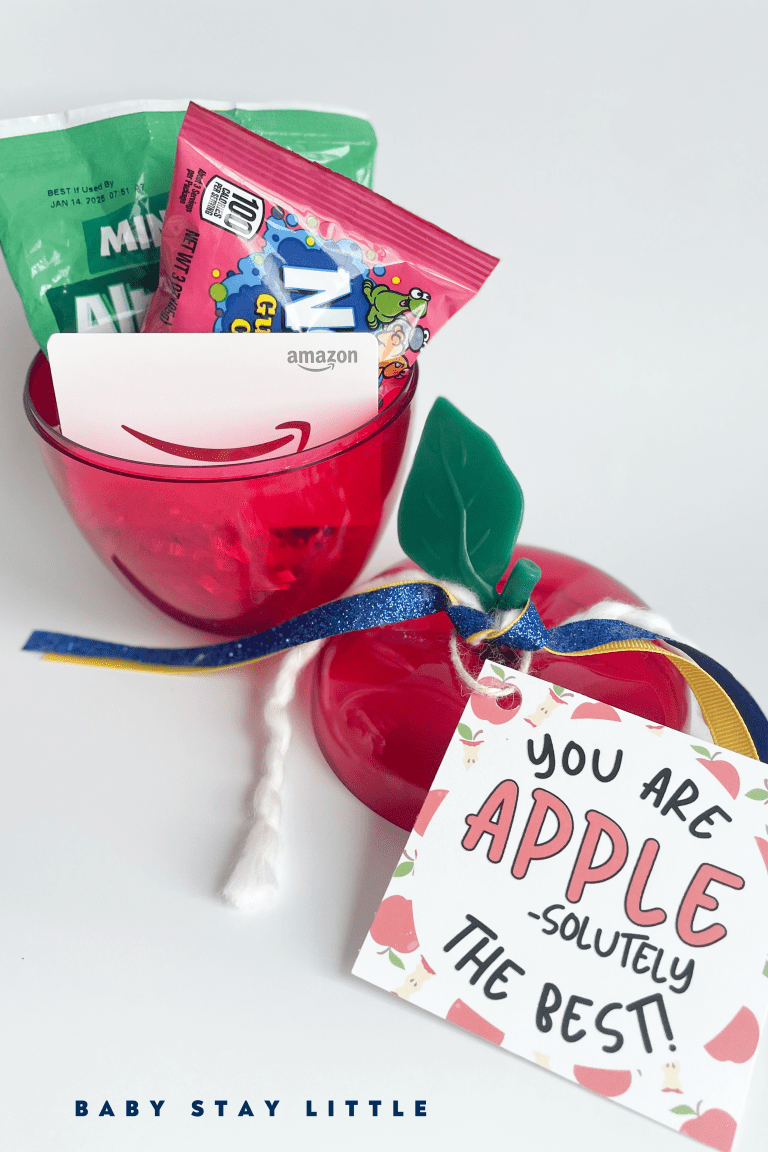 Apple Teacher Appreciation Gift