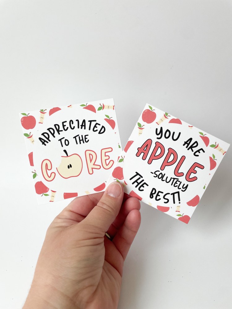 Apple Teacher Appreciation Gift