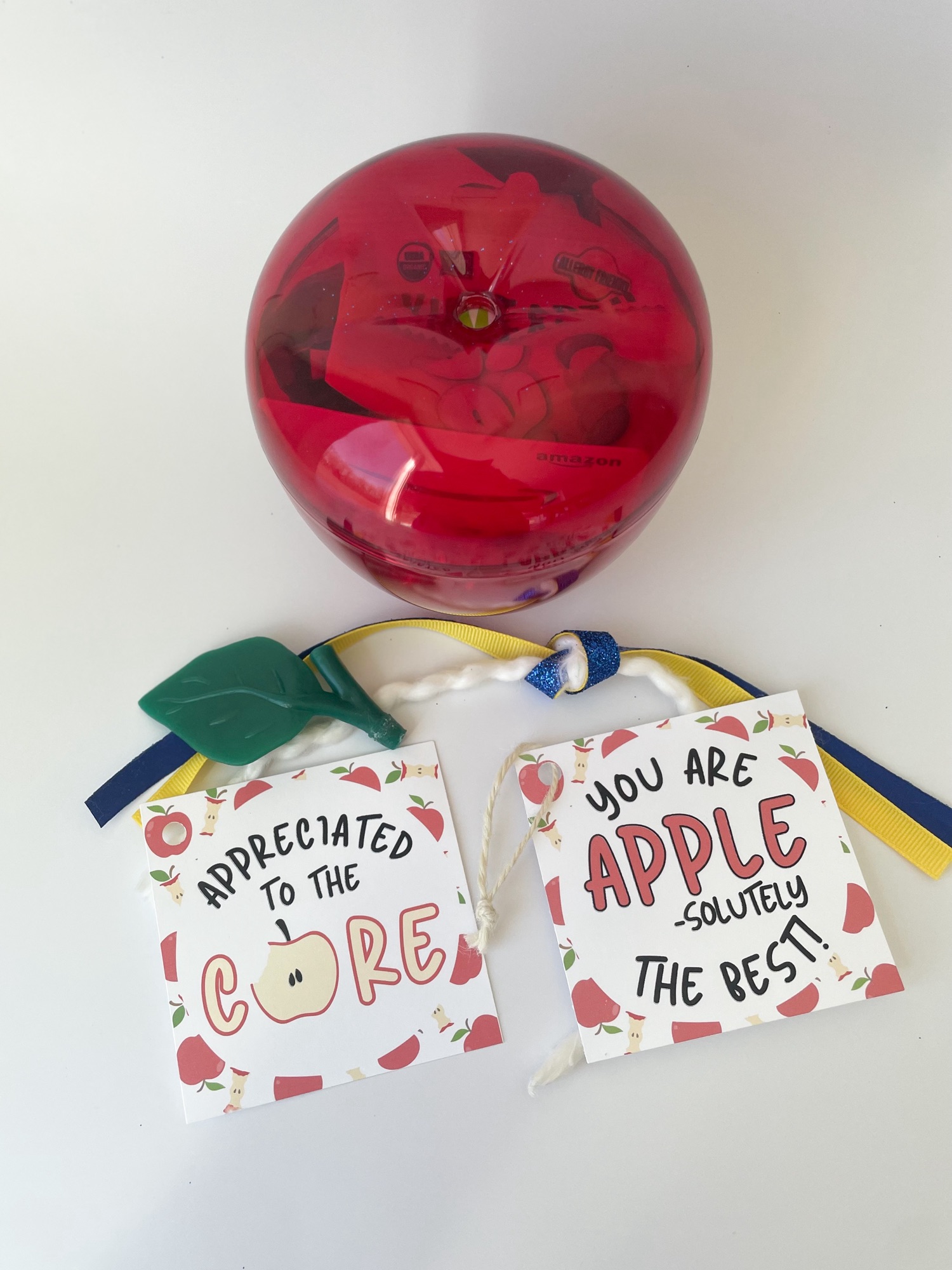 Apple Teacher Appreciation Gift
