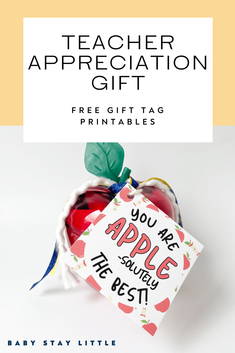 Apple Teacher Appreciation Gift